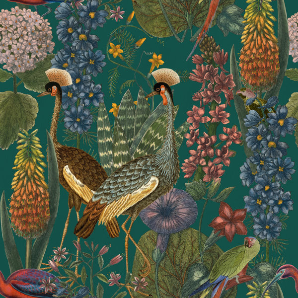 Soicher-Marin Yuki Osada Floral Wallpaper Double Roll & Reviews | Perigold